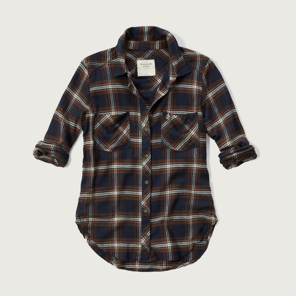 Womens Plaid Flannel Shirt Womens Clearance