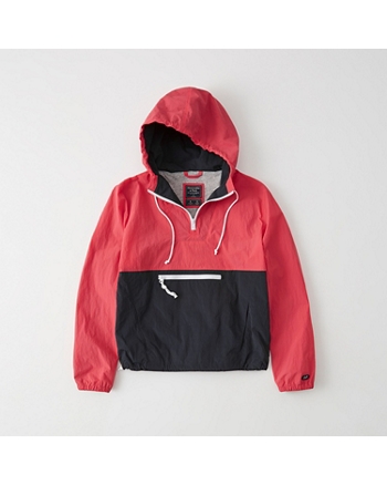 Womens Half-Zip Windbreaker | Womens Clearance | Abercrombie.com