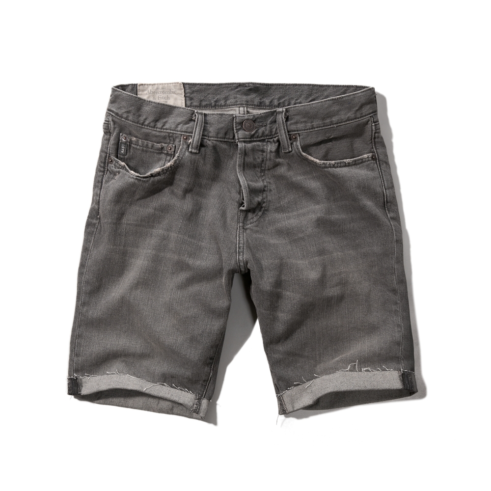 Mens A&F Classic Fit Denim Shorts | Mens Shorts | Abercrombie.com